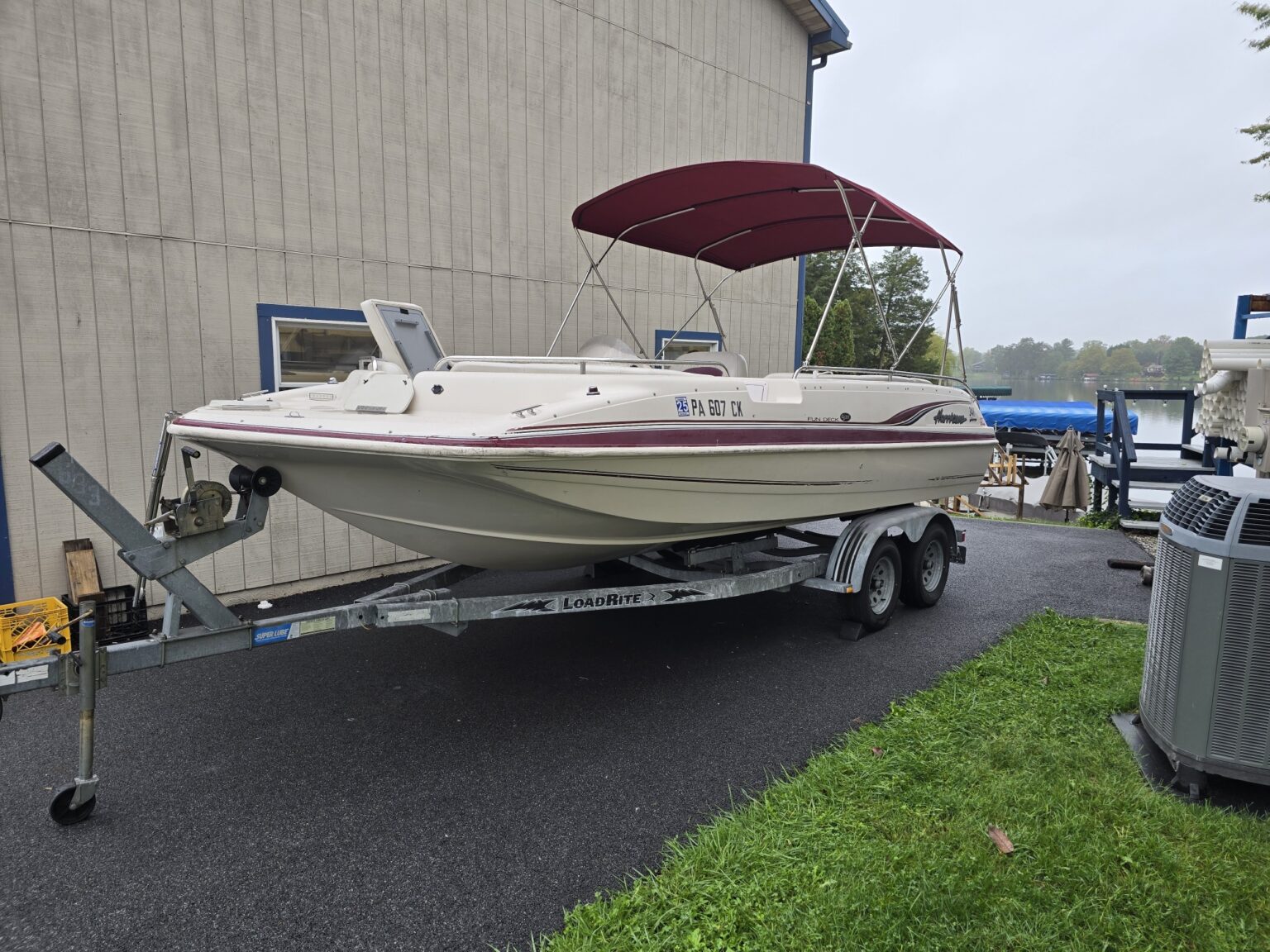 2001 HURRICANE FUN DECK 201 GS – Gettysburg Marine Center